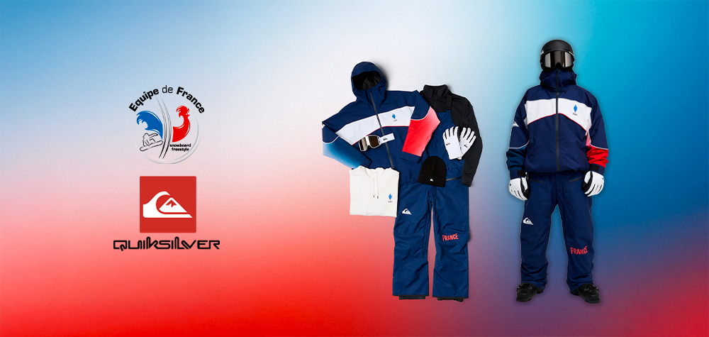 Quiksilver dévoile la tenue de l’équipe de France de snowboard pour le ...
